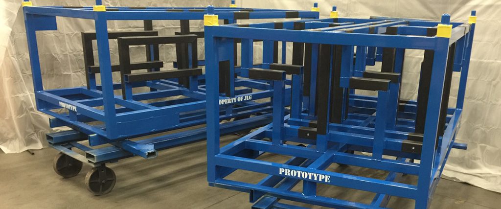 Returnable Racks - Assembly, Storage and Shipping | Caldera Storage
