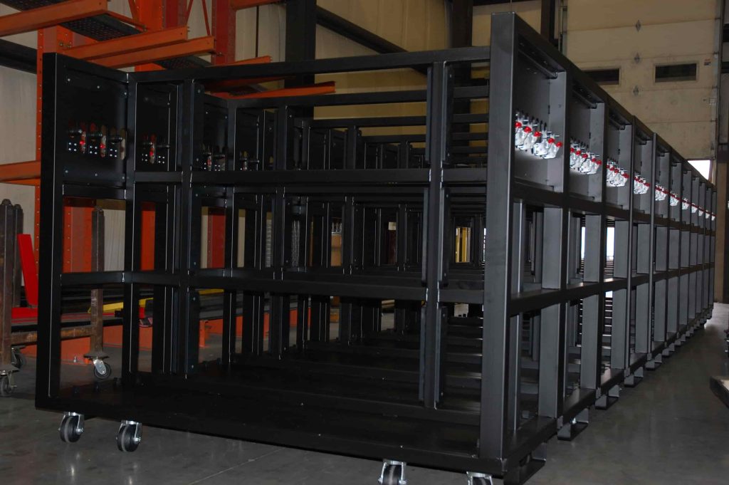 Custom Material Handling and Moving Carts | Caldera Storage Solutions