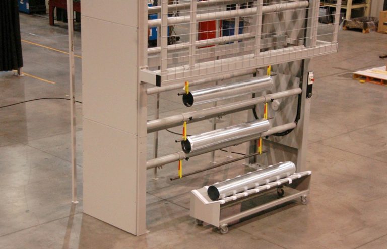 Printing Plate Cylinder Storage Carousels by Summit Storage Solutions