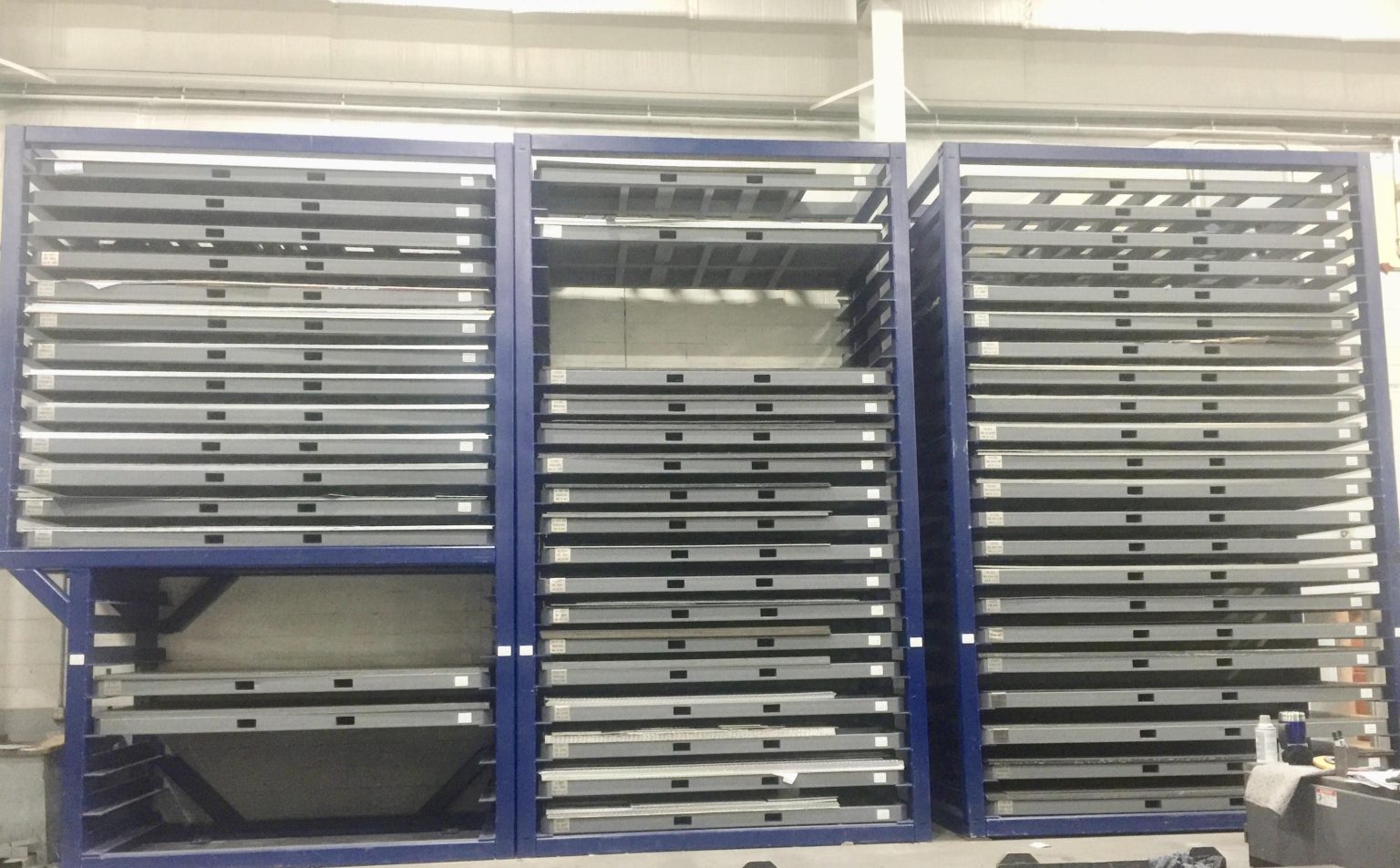 Sheet Metal Storage Systems | Caldera Storage Solutions